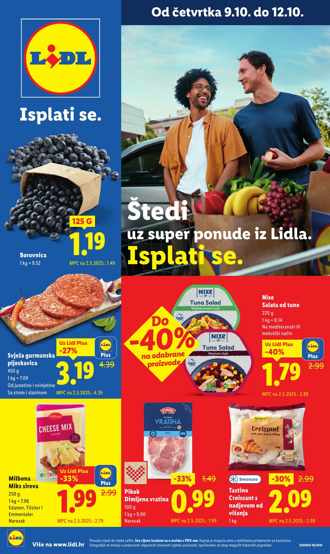 Lidl Promotivni letak - Vrijedi od 09.10 do 23.10 - Stranica br. 1 ...